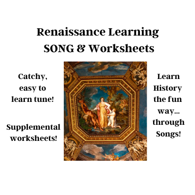 Renaissance History Learning SONG & Worksheets – JojosClassroom